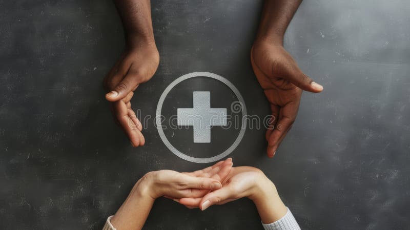 Protection in United Hands. AI Generated Stock Image - Image of ...
