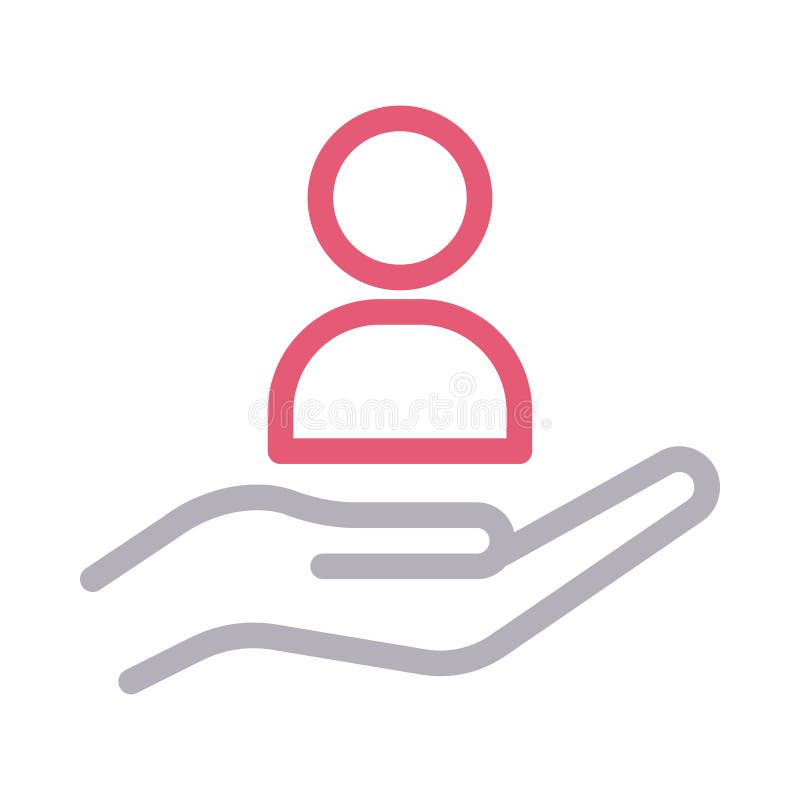 Protection Vector Colour Line Icon Stock Vector - Illustration of ...