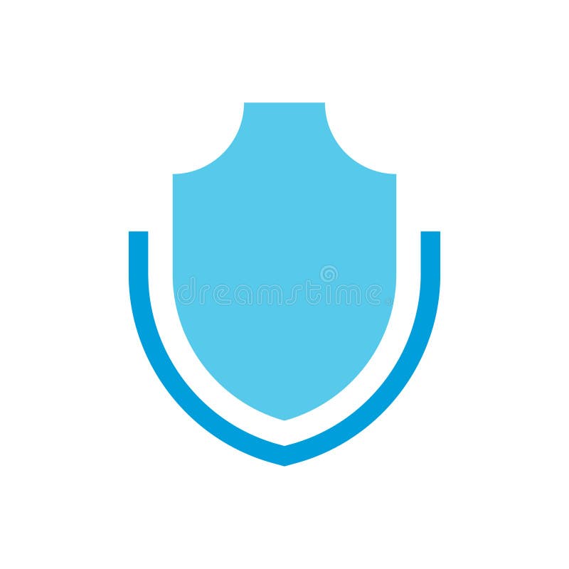 Protection Vector Icon Logo Design Stock Vector - Illustration of guard ...