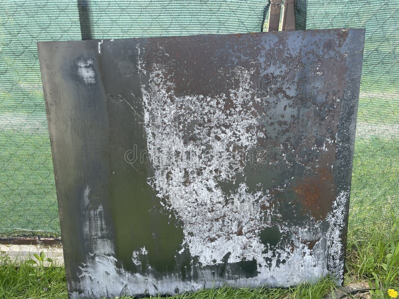 Protective Coating Applied To Prevent Metal Corrosion Stock Image ...