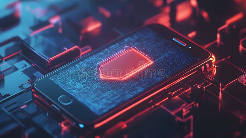 A Protective Digital Shield Around a Smartphone, Blocking Cyberbullying ...