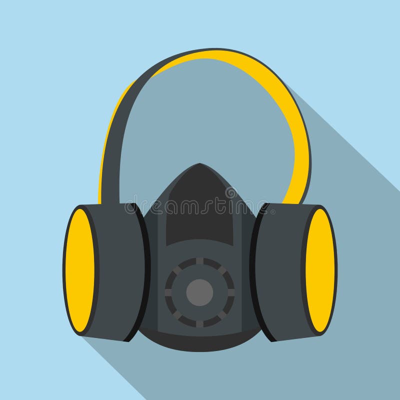 Protective Ear Muffs Respirator Icon Stock Illustrations – 10 ...