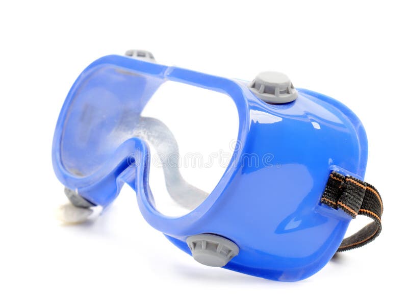 Protective Goggles or Safety Glasses. Eye Protection, Infection Stock ...