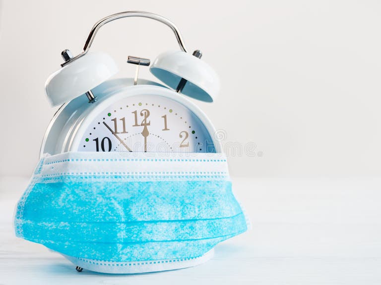 Protective Mask on Alarm Clock As a Concept for the Introduction of ...