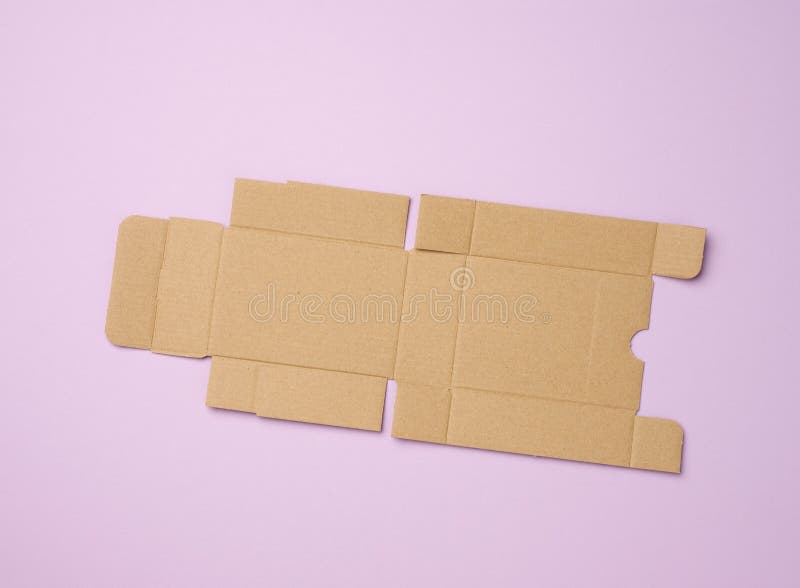 Protective Paper from Under a Box with a Perfume, Template from White ...