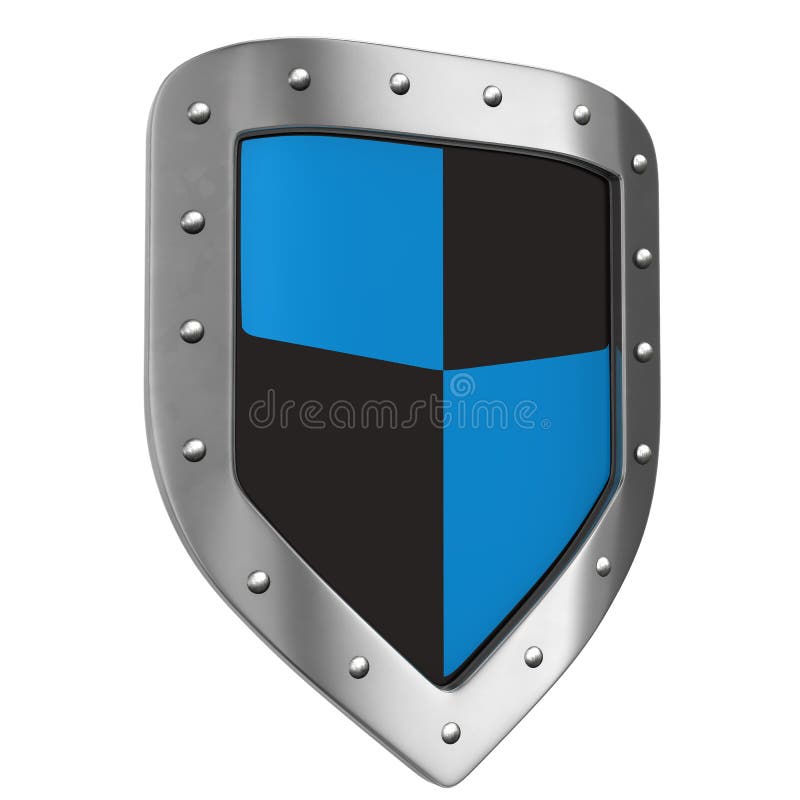 Protective Shield. Icon Collection. Isolated Background. Vector ...