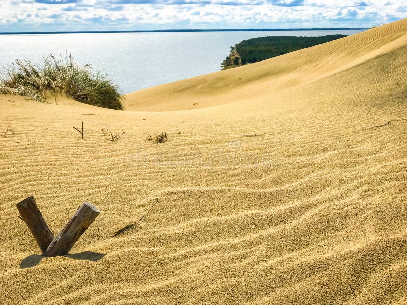 Curonian spit, Lithuania stock photo. Image of nida - 217614314