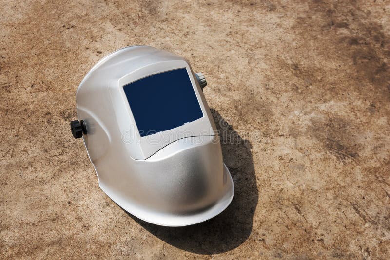 Protective Welding Mask Helmet Stock Photo - Image of construction ...