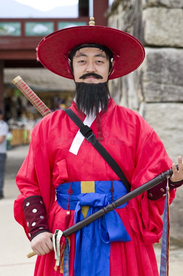 Folklore surcoreano fotografía editorial. Imagen de coreano - 14717497