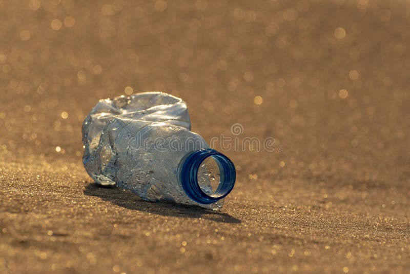 Proteger El Medio Ambiente Y Cuidar Del Planeta Tierra Botella De