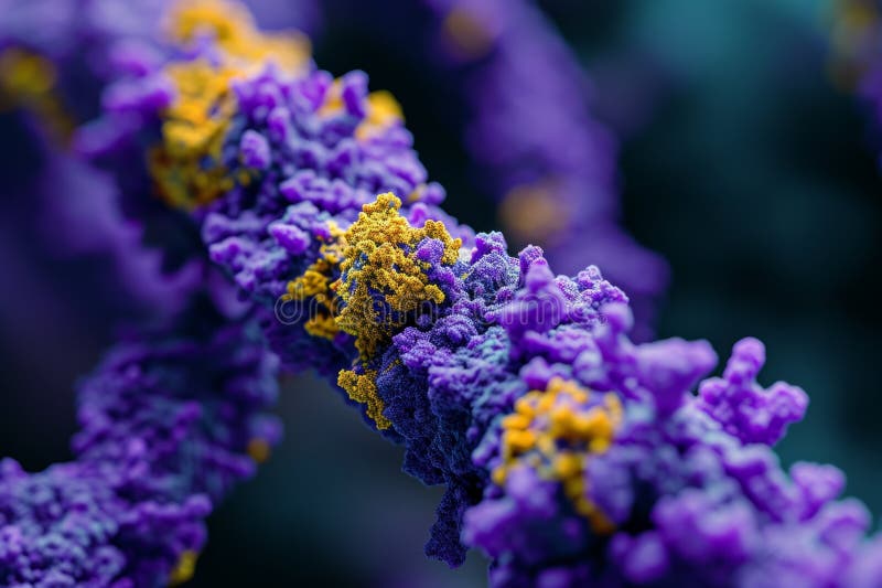 Protein Atomic Scale Micro Particles Dna Dnr Atoms Microscope Molecular ...