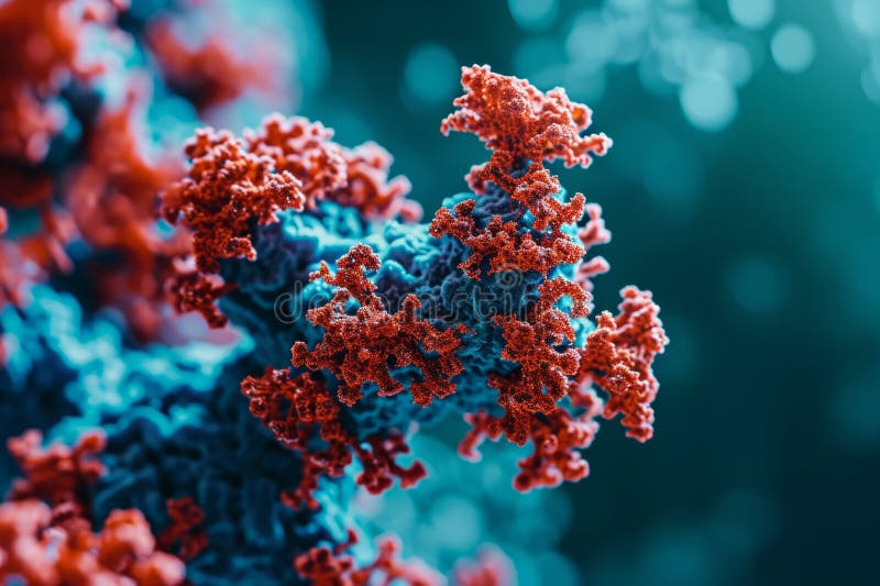 Protein Atomic Scale Micro Particles Dna Dnr Atoms Microscope Molecular ...