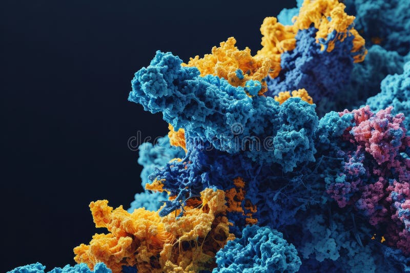 Protein Atomic Scale Micro Particles Dna Dnr Atoms Microscope Molecular ...