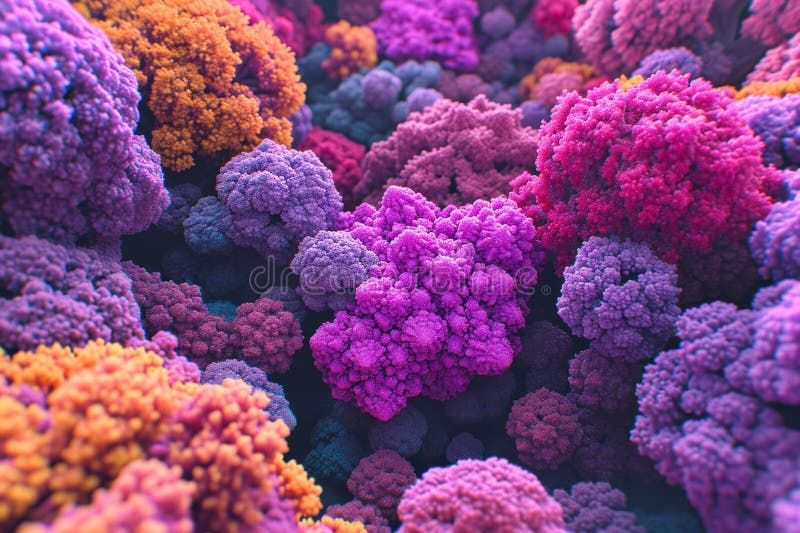 Protein Atomic Scale Micro Particles Dna Dnr Atoms Microscope Molecular ...