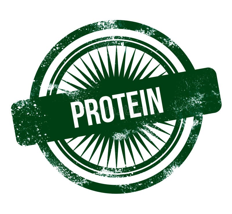 Protein - Green Grunge Stamp Stock Illustration - Illustration of green ...