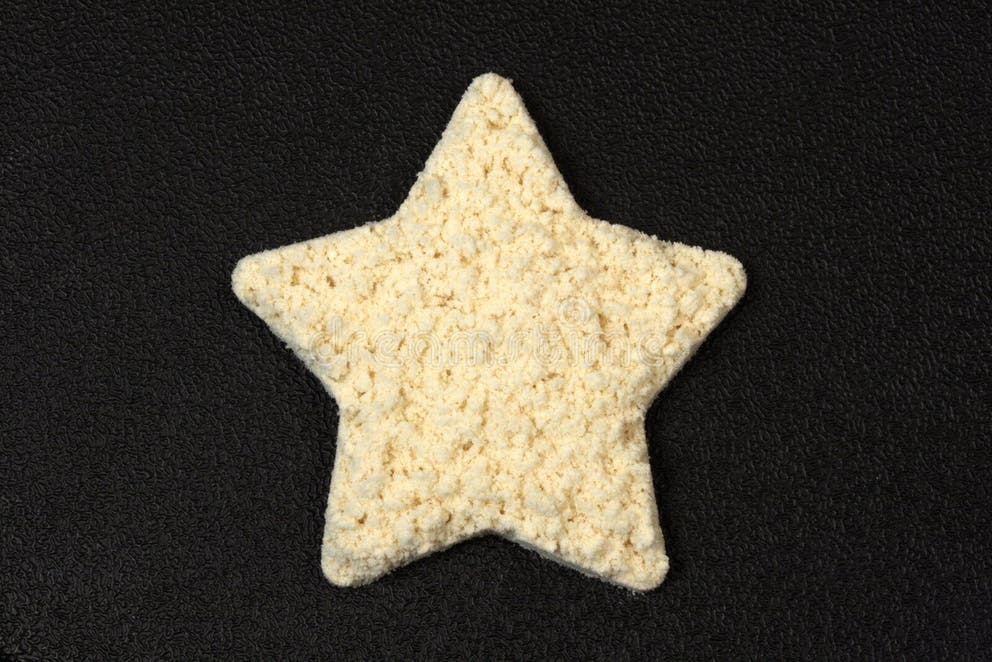Protein powder star shape stock image. Image of powder - 14745903
