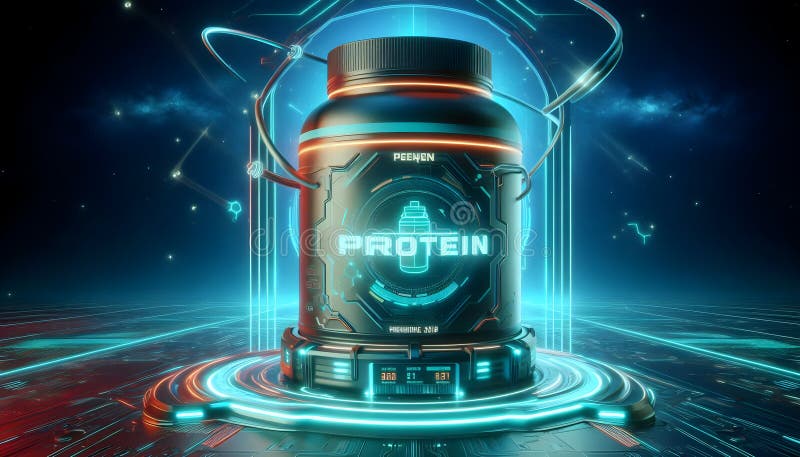 Protein Powder Doodle Icon, Vector Color Line Illustration Stock Vector ...