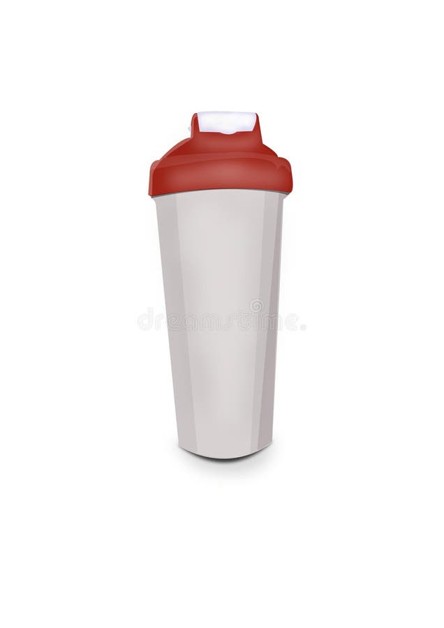Protein shaker stock illustration. Illustration of workout - 31657840