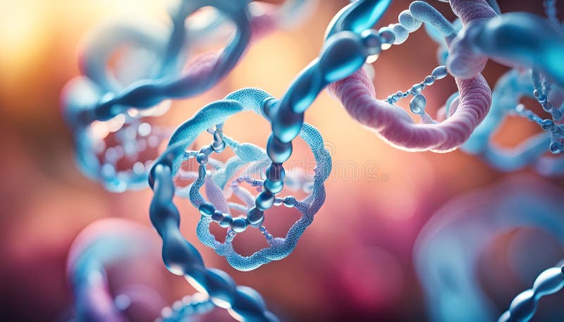 Protein Structure or Macromolecules Consisting of a Chain of Amino Acid ...