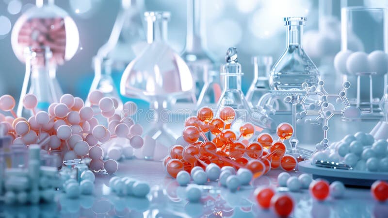 Proteomics Molecular Analysis Showing Detailed Cell Material and ...