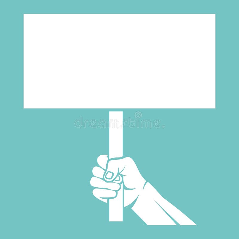 Protes sign stock illustration. Illustration of text - 374390172