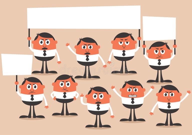 Protest Clip Art Stock Illustrations – 1,214 Protest Clip Art Stock ...