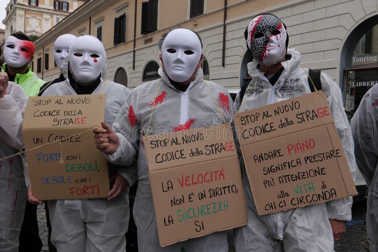 Rome March 10 2024 Demonstration Editorial Photo - Image of event ...