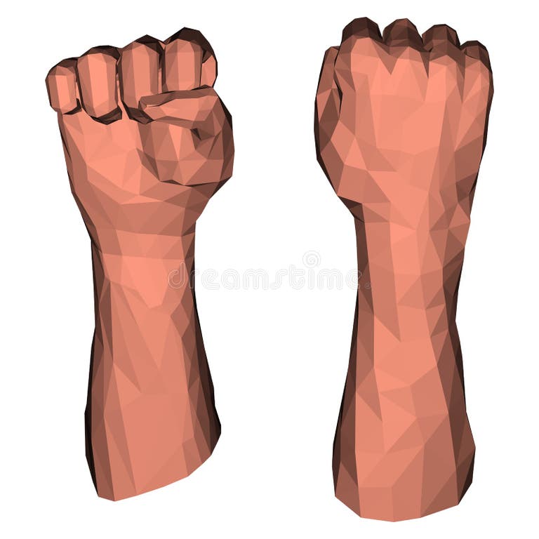 Low Poly Fist Stock Illustrations – 130 Low Poly Fist Stock ...