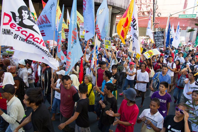 Protest during Human Rights Day Editorial Stock Photo - Image of ...