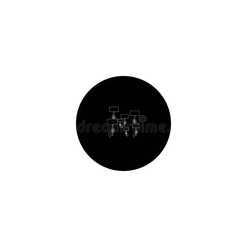 Protest Logo, Power Sign, Protest Icon Stock Illustration ...