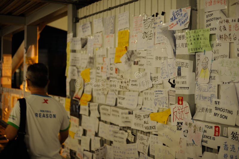 Protest Notes and Messages Supporting Freedom of Speech and Human ...