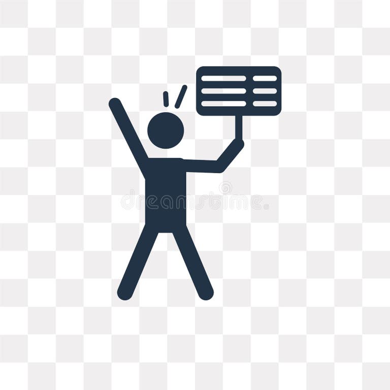 Protest Transparent Stock Illustrations – 1,374 Protest Transparent ...