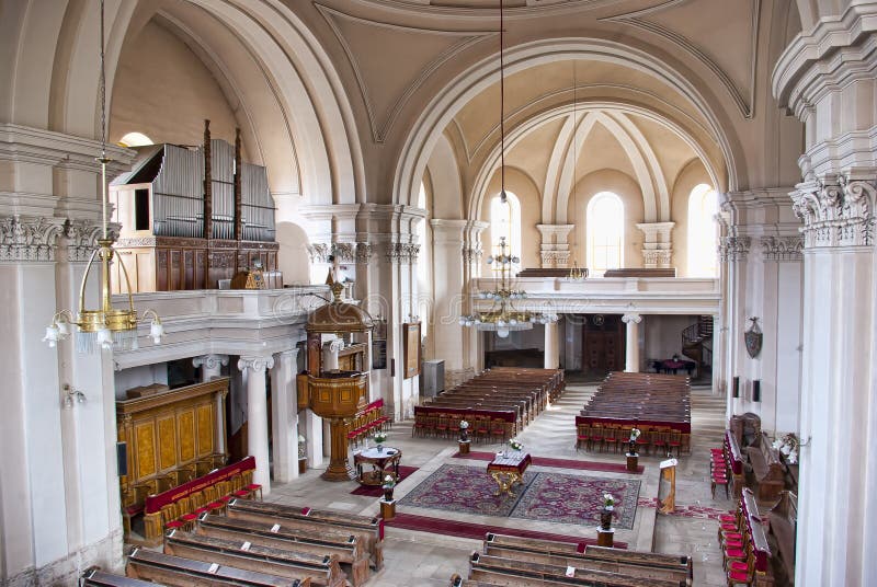 Protestantische Kirche Der Heiligen Dreifaltigkeit, Zvolen Stockbild ...