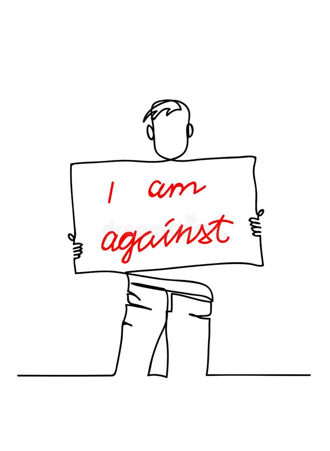 Protester Sketch Stock Illustrations – 316 Protester Sketch Stock ...
