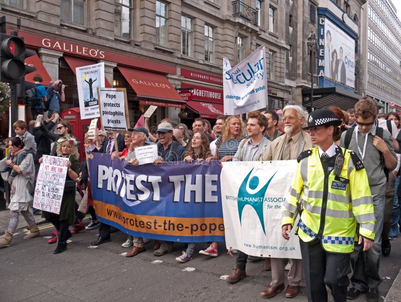 TUC Protest March in London, UK Editorial Stock Photo - Image of ...