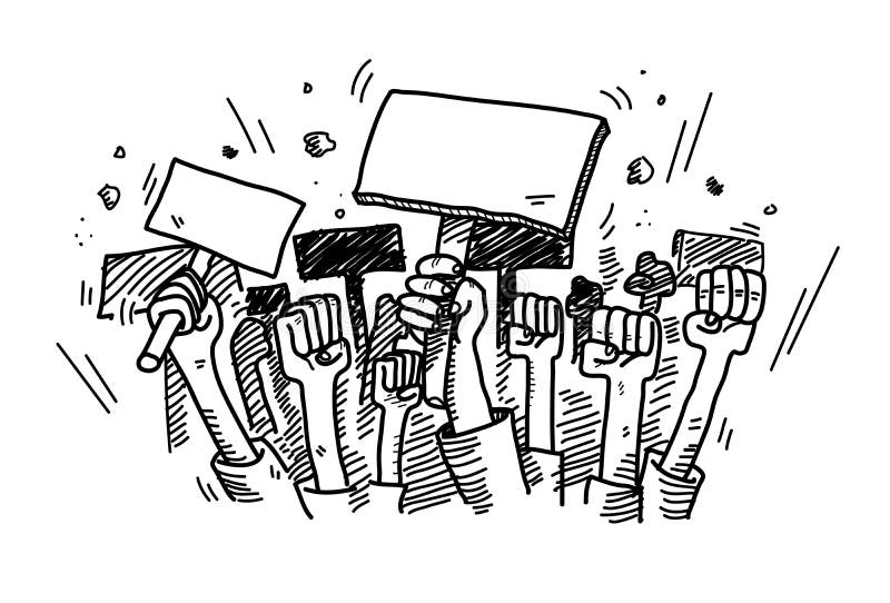 Protesting Stock Illustrations – 12,001 Protesting Stock Illustrations ...