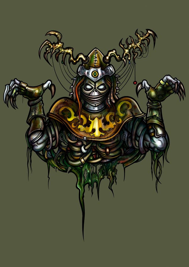 Protetor do submundo ilustração stock. Ilustração de projeto - 101469834