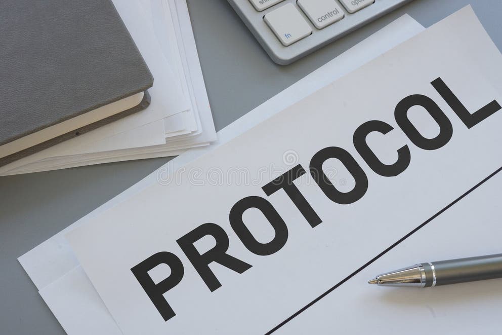 Protocol Document for Policies and Procedures are Shown Using the Text ...