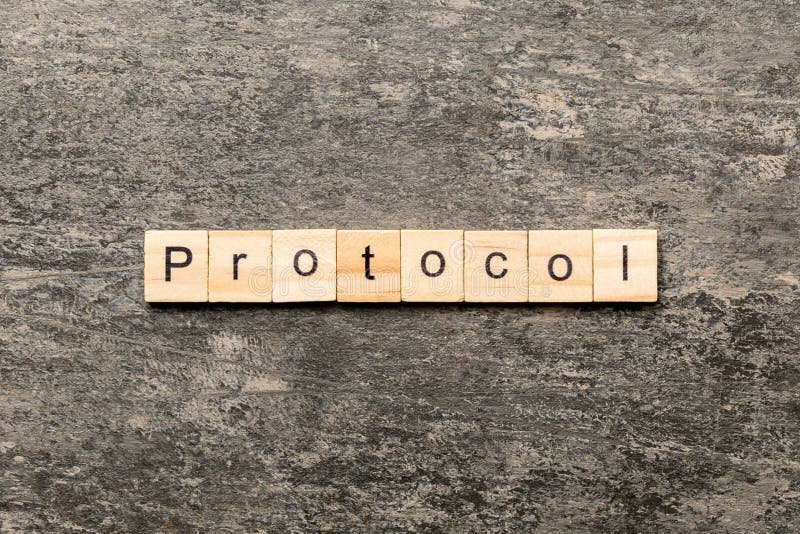 Etiquette Word Made with Wooden Blocks Concept Stock Image - Image of ...