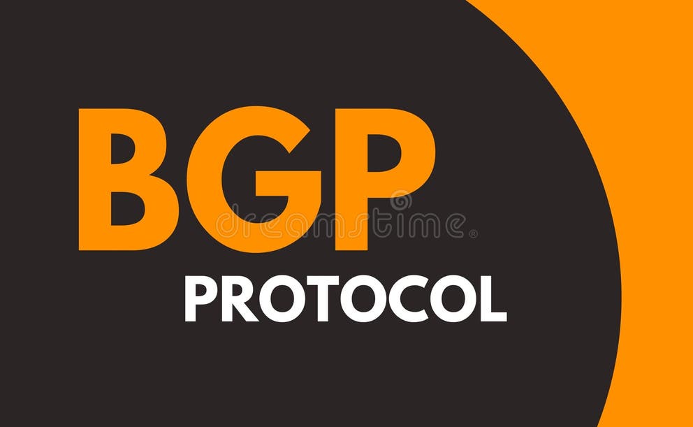 Protocolo Bgp Protocolo Gateway De Borda Ilustração Stock - Ilustração ...