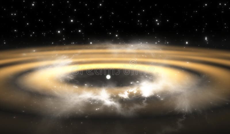 Protoplanetary Disk. Rings Around Young Star Suggest Planet Formation ...