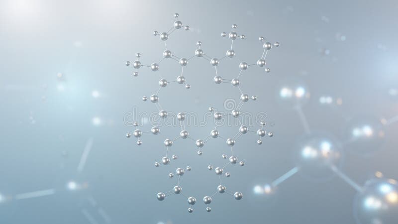Protoporphyrin Ix Molecule, Molecular Structures, Porphyrin, 3d Model ...