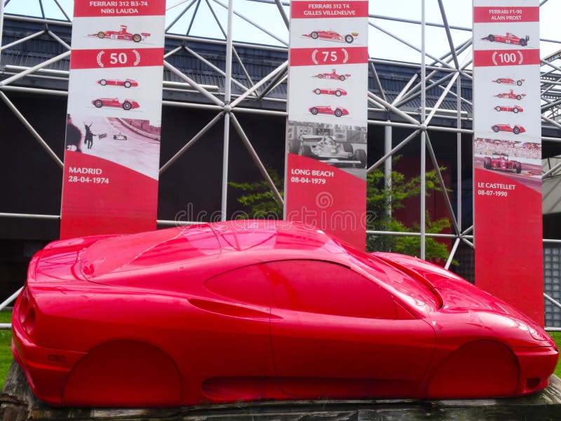 Prototipo de Ferrari imagen de archivo editorial. Imagen de lujo - 61657514