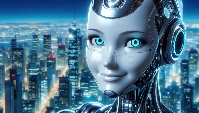 Prototype of Android Robot with Female Face. Concept of Technologies of ...