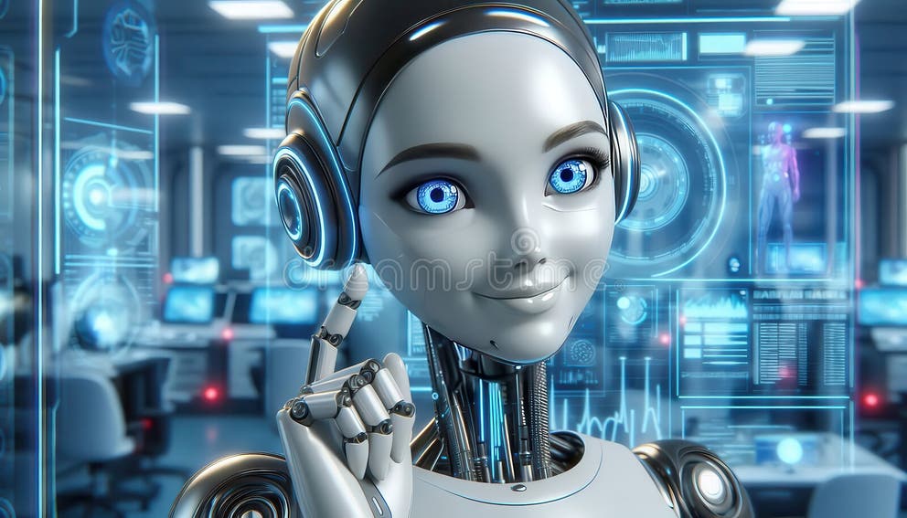 Prototype of Android Robot with Female Face. Concept of Technologies of ...