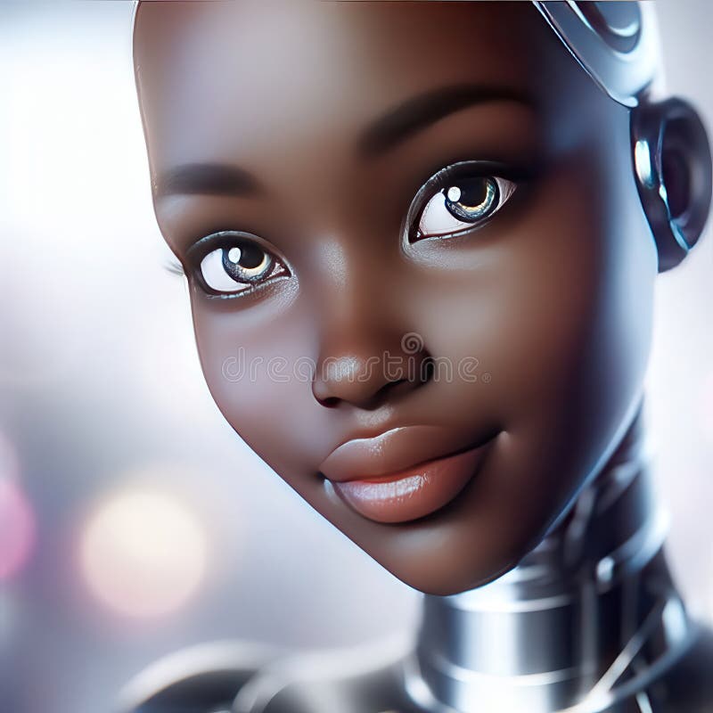 Prototype of Android Robot with Female Face. Concept of Technologies of ...