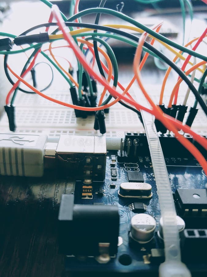 Prototype Electronic, Electronic Board Stock Image - Image of ...