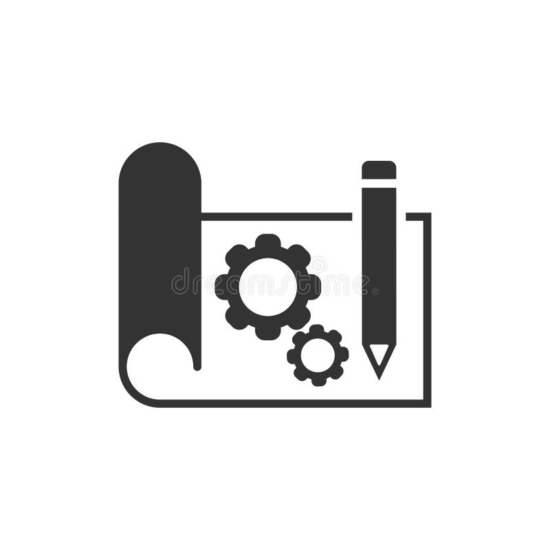 Prototype Icon in Flat Style. Startup Vector Illustration on White ...