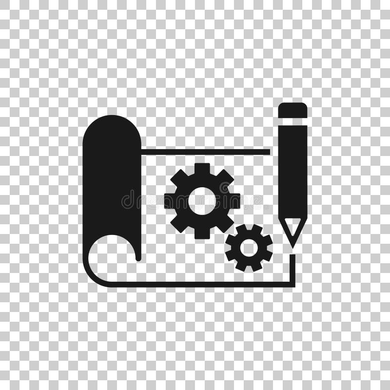 Prototype Icon in Flat Style. Startup Vector Illustration on White ...