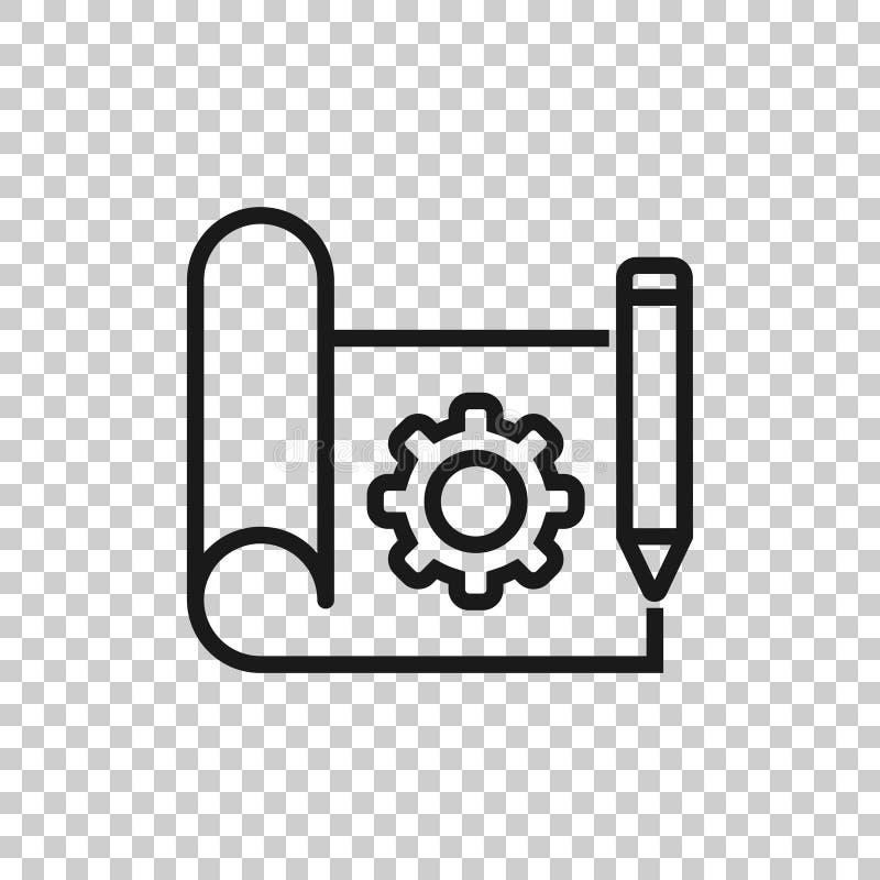 Prototype Icon in Flat Style. Startup Vector Illustration on White ...